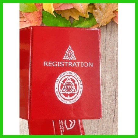 ♠ Registration Holder/ LTO Holder ( Red ) | Shopee Philippines