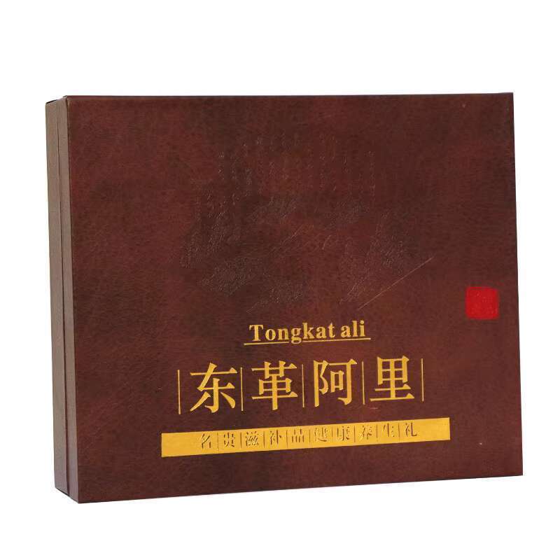 New Tongkat Ali Packaging Box Tongkat Ali Leather Box Gift Box 100g ...