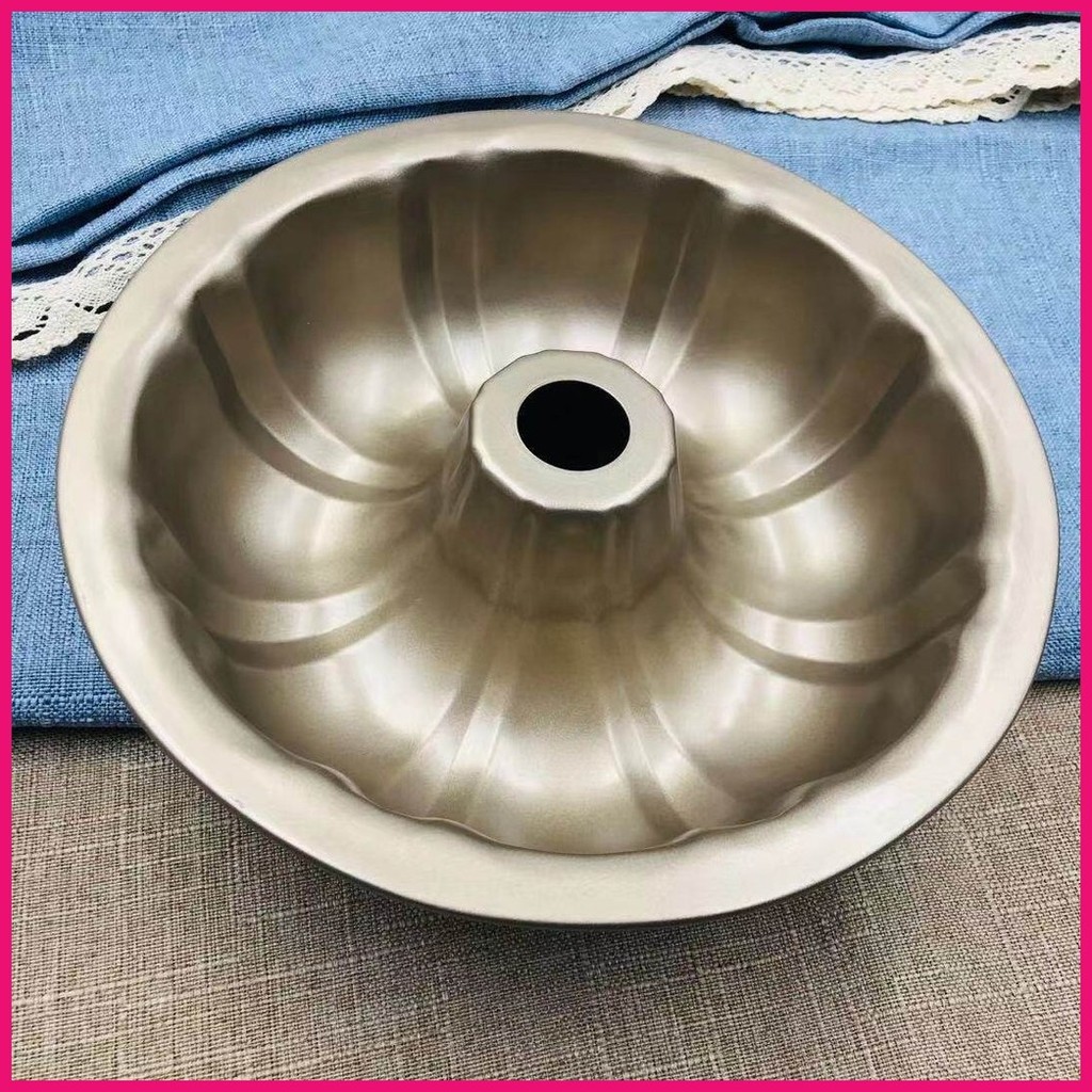24cm Non Stick Bundt Cake Molding Pan Bakeware Pan Chiffon Cake Molder ...