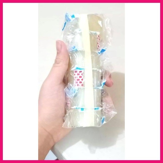 1 TUBE SMALL ARMAK scotch tape 24mm or 1 inch CLEAR 6pcs / tube ...