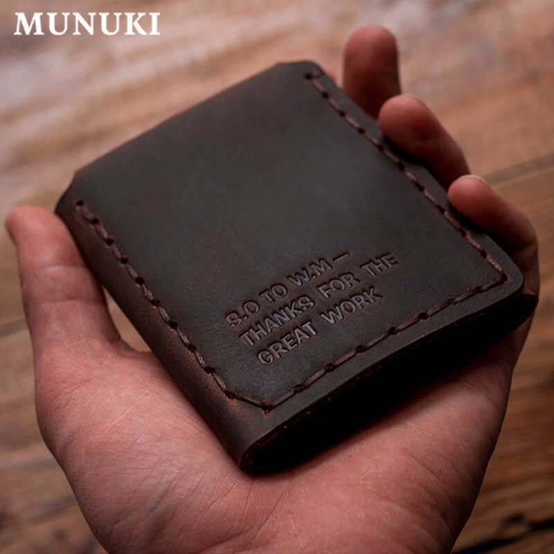Genuine MUNUKI Leather Wallet For Men The Secret Life Of Walter Mitty ...
