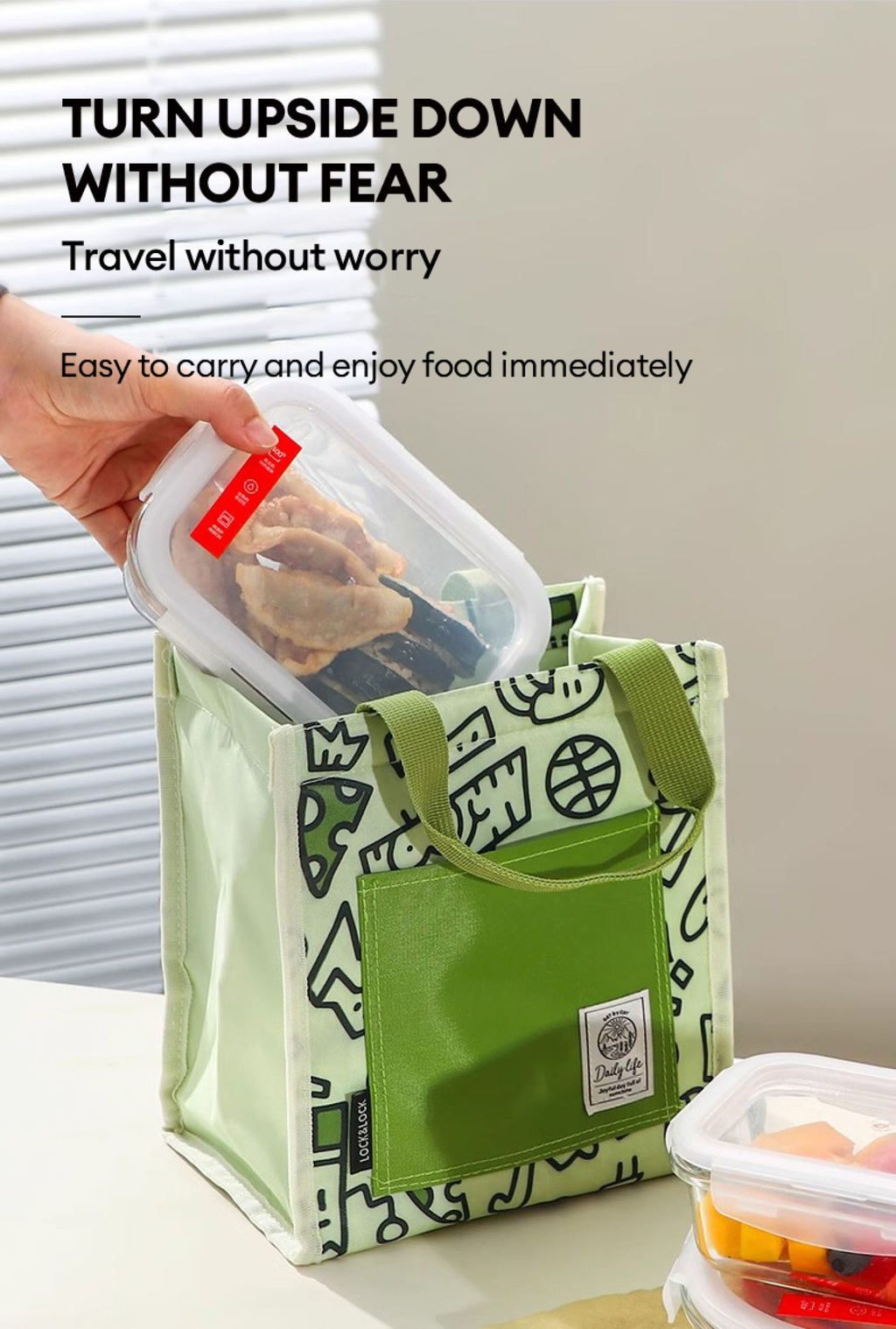 LUXU Microwavable Glass Container Glass Food Container with Cover ...