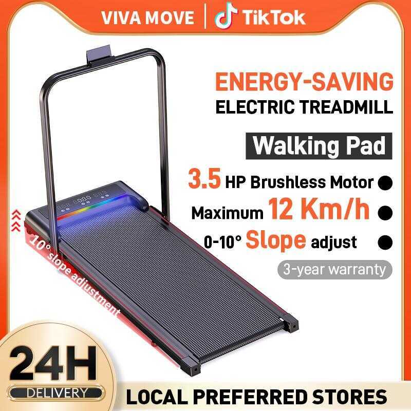Vivamove Sport Energy-Saving Electric Treadmill Portable Walking Pad ...