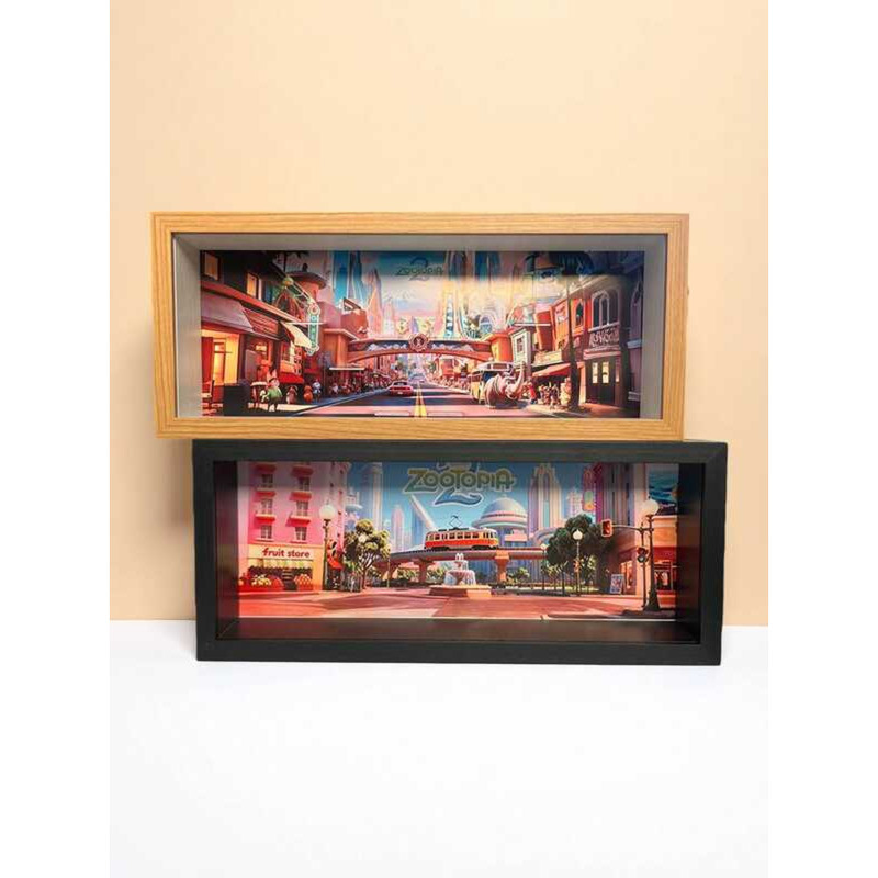 Molly Crazy Animal City Mystery Box Photo Frame Display Stand Mystery ...
