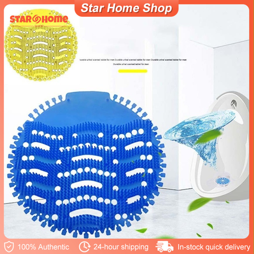 3pcs Fragranced Urinal Screen Mat Anti-Splash Deodorising Gel Air ...