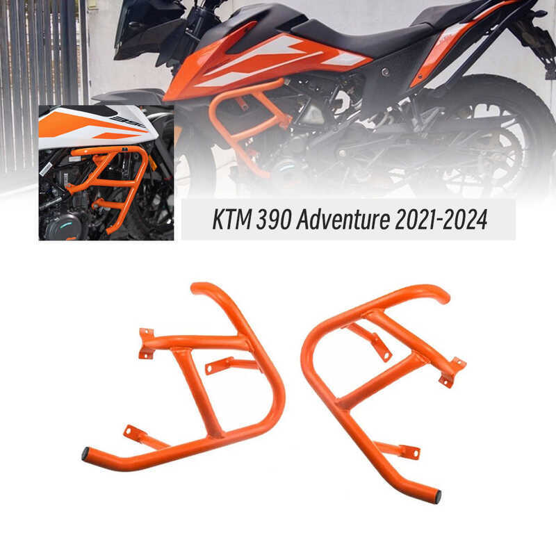 KTM 390 Adventure 2021-2024 Engine Crash Bars CNC Aluminum Frame Guards ...