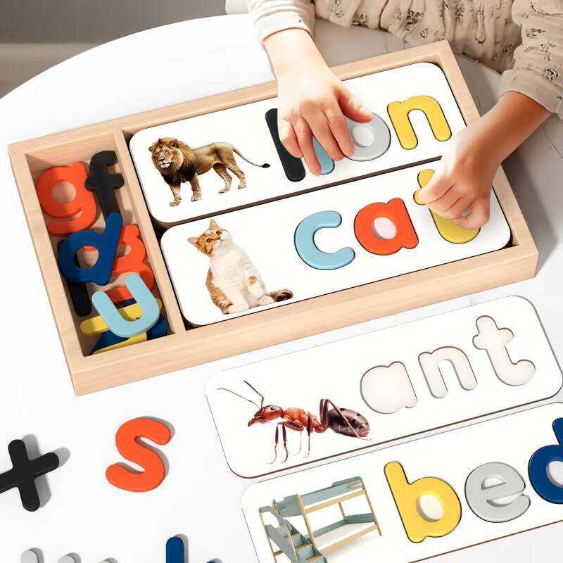Alphabet Recognition Game Children's English Alphabet Learning Toy ...
