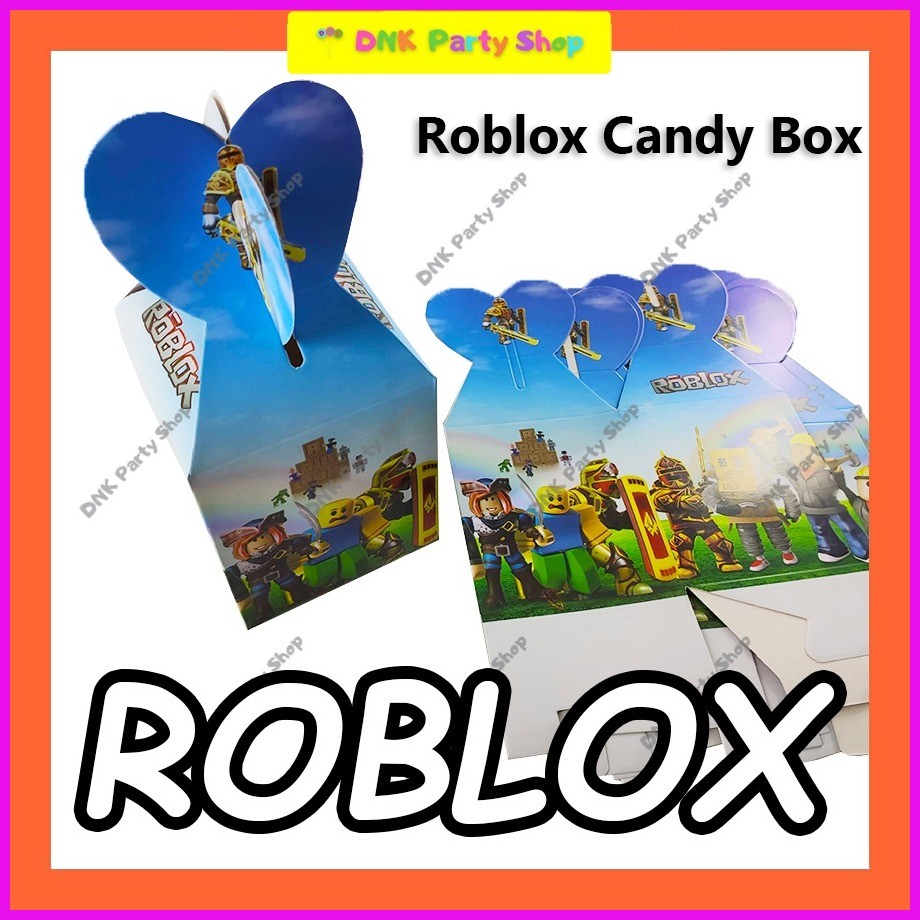 ♀ 6 pcs Roblox Character Candy Loot Box Lootbox Give Away Party Decor ...