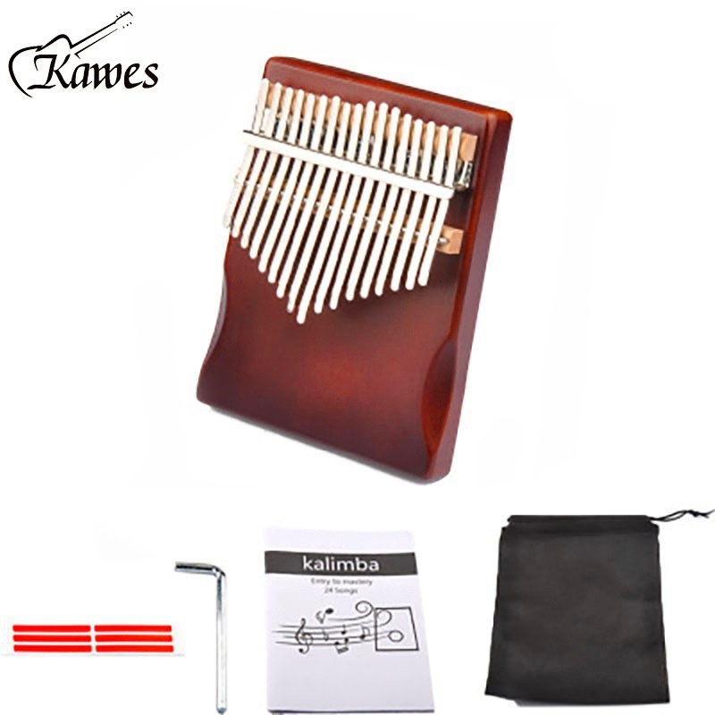 KAWES Kalimba Kalimba 17 Key Thumb Piano Acoustic Piano Finger Piano ...