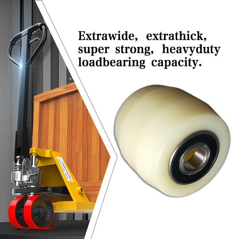 Lift Truck Load Wheel Polyurethane Jacklift Pallet Wheel Nylon Forklift ...