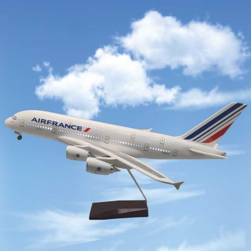 Alloy Simulation Airplane Model A380 French Aviation Boeing B787 ...