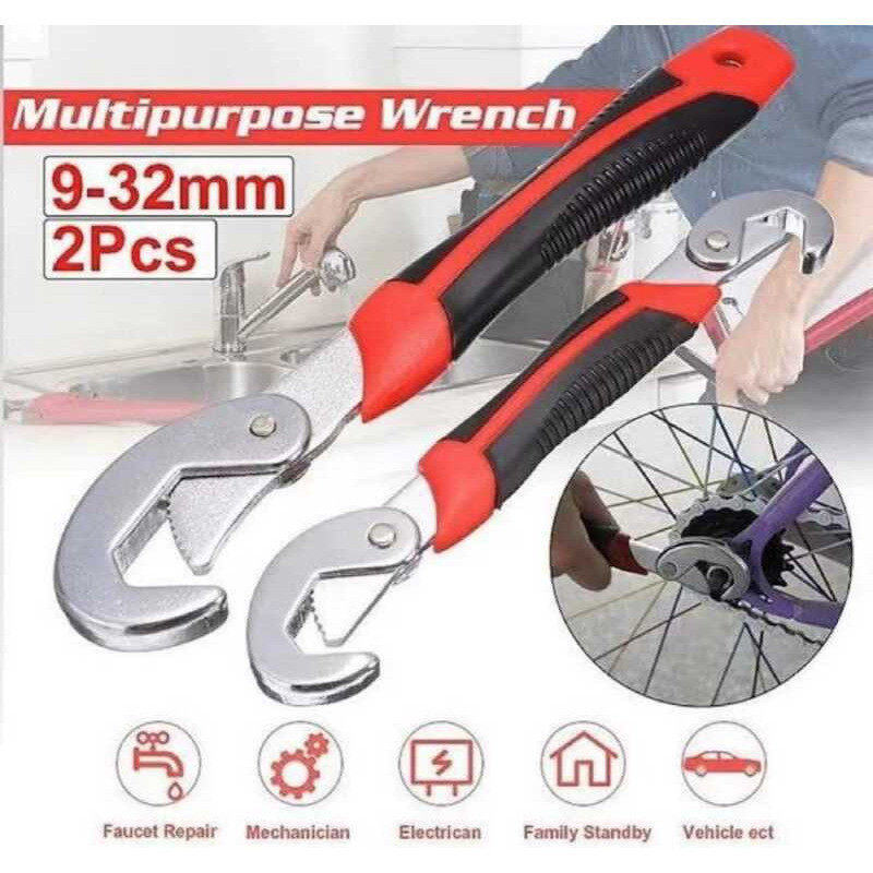 Universal Wrench Multi-function Adjustable Quick 9b9 | Shopee Philippines