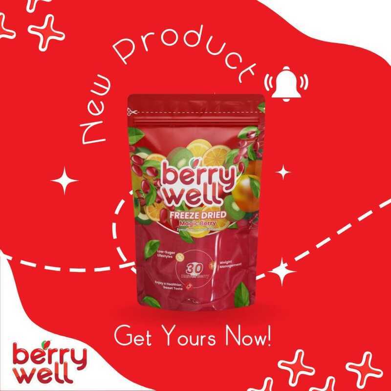 20 Pcs Berry Well Freeze Dried Magic Berry A2b | Shopee Philippines