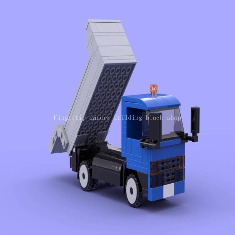 ☑♥ MOC-92178 Mini Truck Model Toy Electronic Diagram Small Particle ...