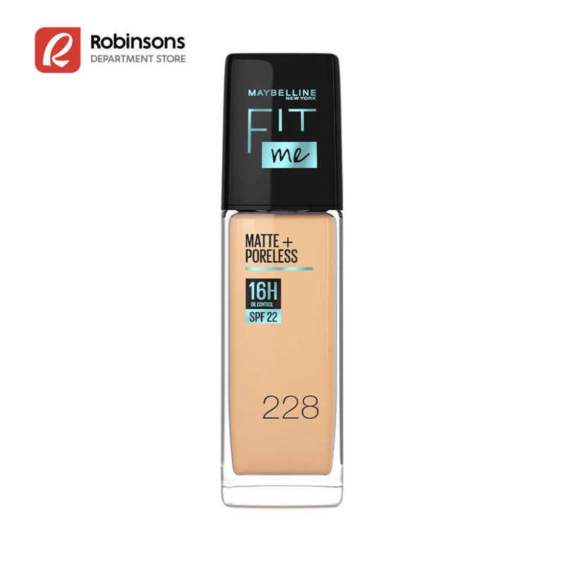 Maybelline Fit Me Matte + Poreless Liquid Foundation W/ SPF - 228 Soft ...