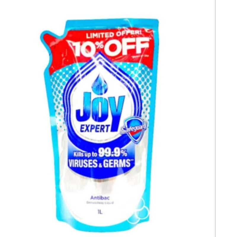 Joy Antibac Dishwashing Liquid 1Liter | Shopee Philippines