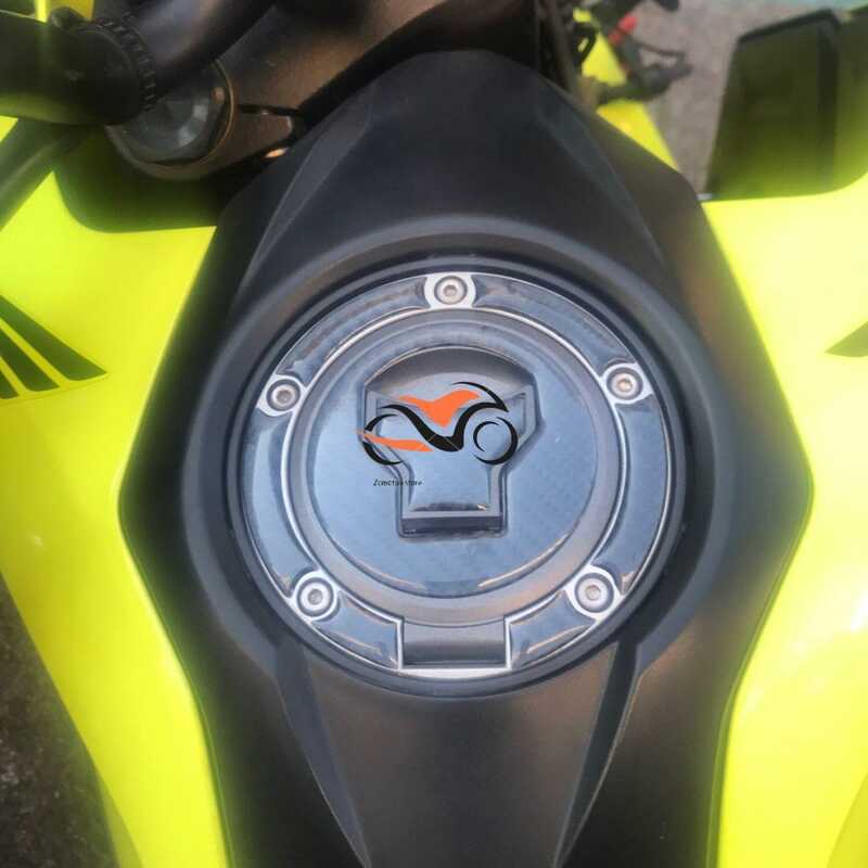 3D Carbon Brazing Oil Tank Cover Sticker For HONDA Cb650f Cm500 Cb650r ...