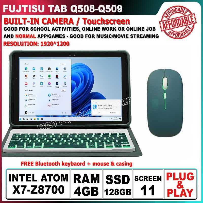 Fujitsu Arrowtab Q508-Q509 Touchscreen 2-In-1 Laptop Tablet With Intel ...