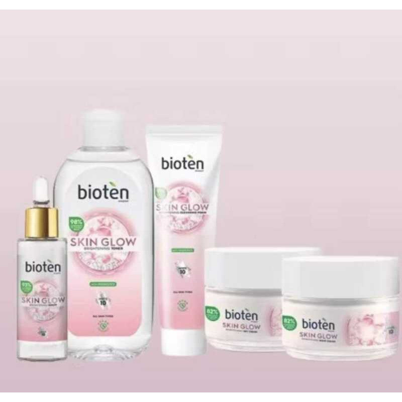 BIOTEN SKIN GLOW Brightening Cleansing Foam 100Ml / Toner 200Ml PRICE ...
