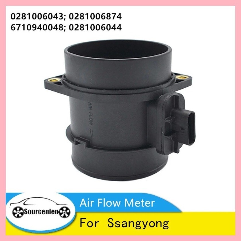 MAF Sensor Mass Air Flow Meter for Ssangyong 6710940048 0281006043 ...