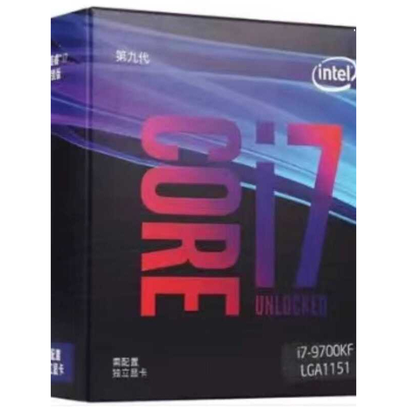 Intel i7 7700K 7700 8700 9700KF i3 8350K 8700K Boxed CPU Official ...