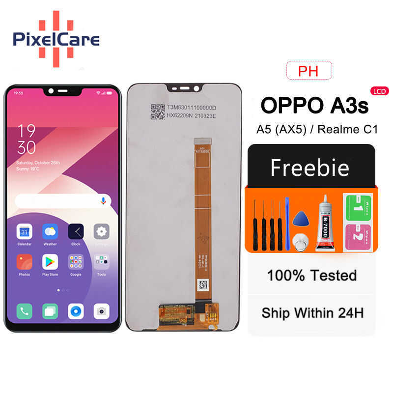 Pixelcare Original Compatible For OPPO A3s A5 Ax5 C1 Realme 2 LCD ...