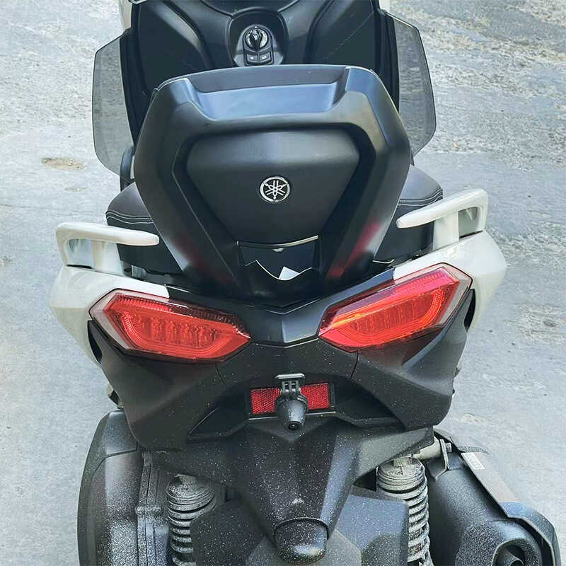 Suitable for 18-22 Yamaha XMAX300 Modified Rear Backrest Aluminum Alloy ...