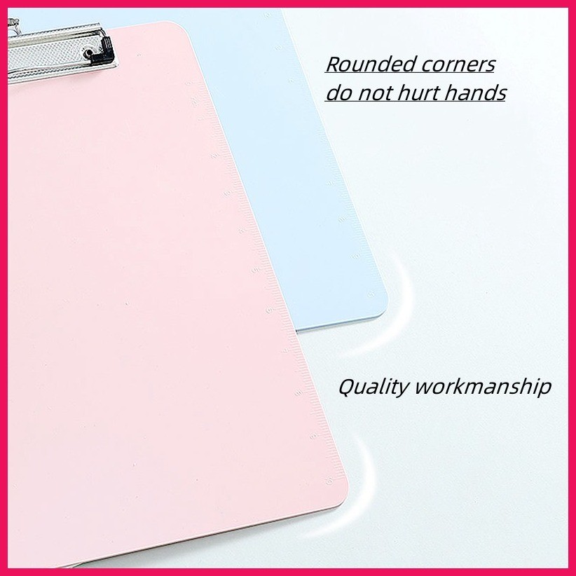 ⭐ A4 Clip Board Writing Pad Hard Board Long Clip Pad File Paper Folder ...