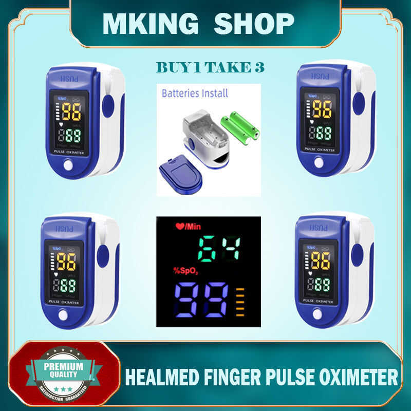 Buy 1 Take 3 Fingertip OLED And Rate Finger Pulse Pressure Heart Beat ...