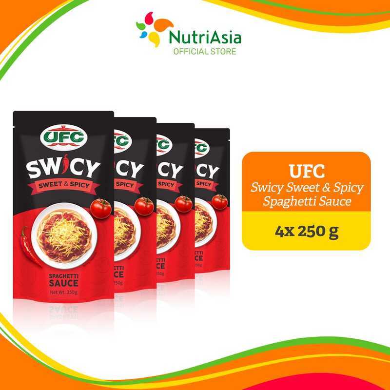 UFC Swicy Sweet And Spicy Spaghetti Sauce 250G Bundle Of 4 6F0 | Shopee ...