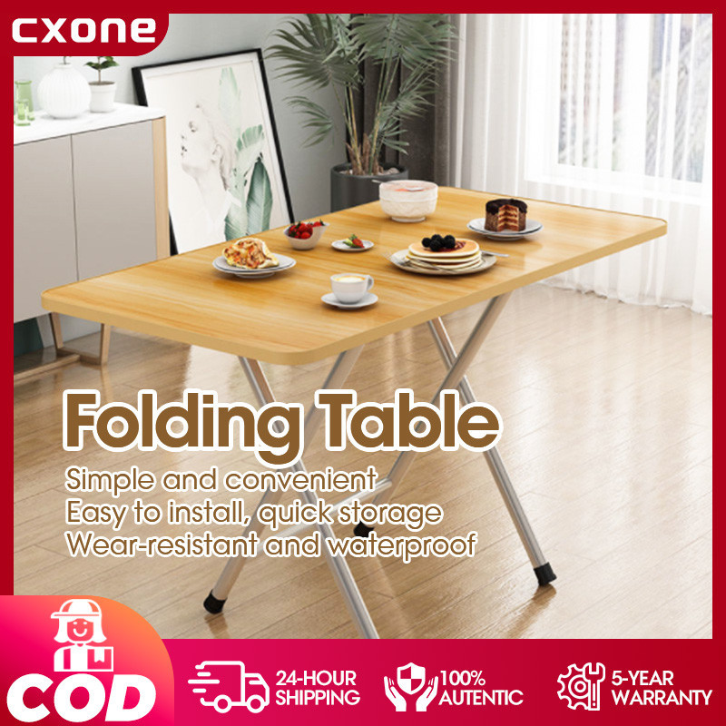 Folding Table Portable Dining Table Home Office Desk Multifunctional ...