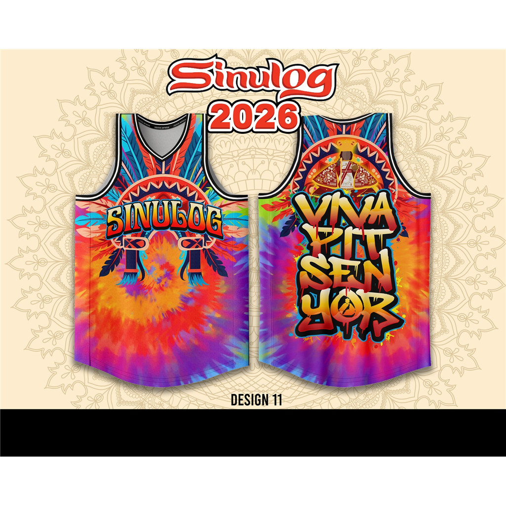 FILIPINO 2026 NEW CEBU SINULOG SLEEVELESS SHIRT OUTDOORS EVENT FULL ...