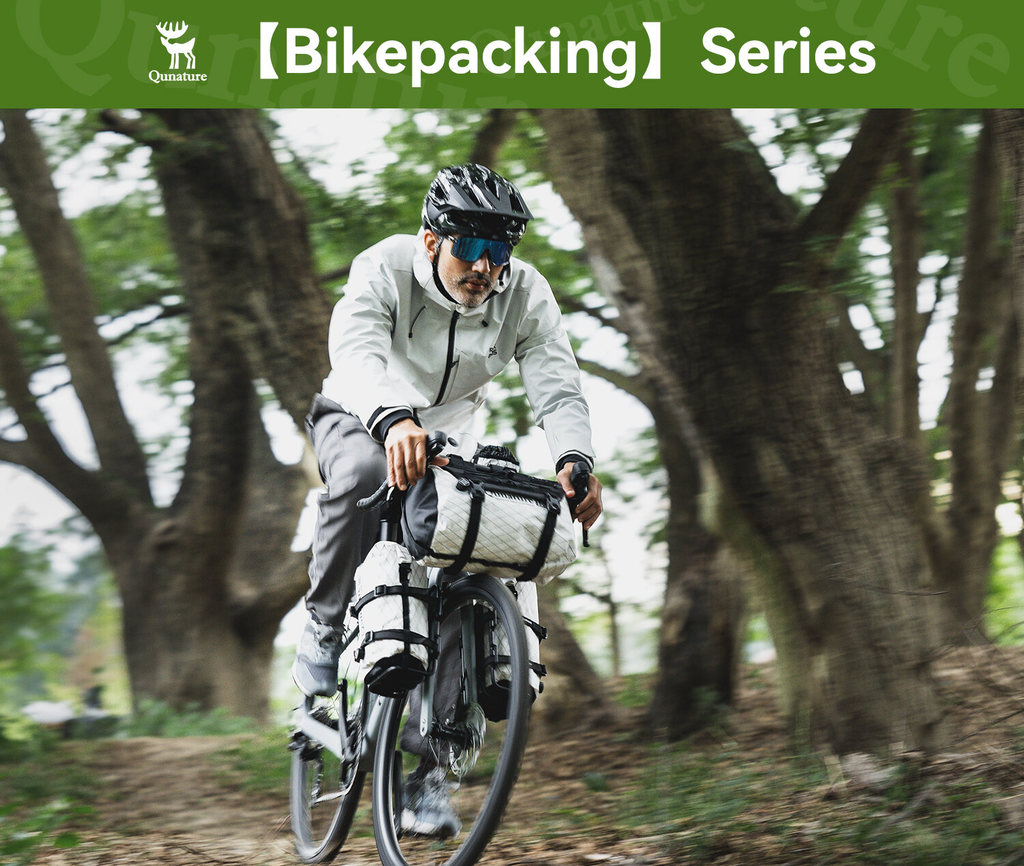 Qunature Bikepacking Bag 6L/12L Waterproof Expandable Compression Dry ...