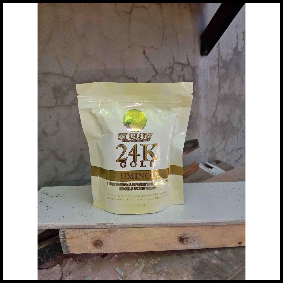 SY GLOW 24K GOLD LUMINOUS SOAP AND LOTION | Shopee Philippines