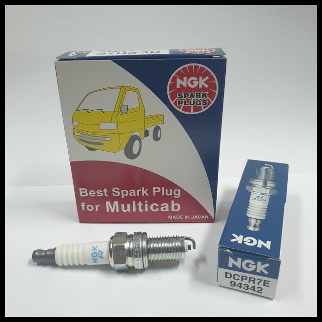 Original NGK DCPR7E Spark Plugs (Set of 3 pcs) for Suzuki Multicab 12 ...