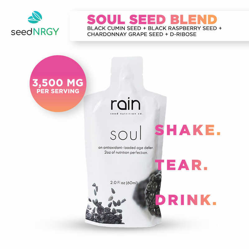 RAIN SOUL Premium Seed-Based Supplement (30 Packets) Black Cumin ...