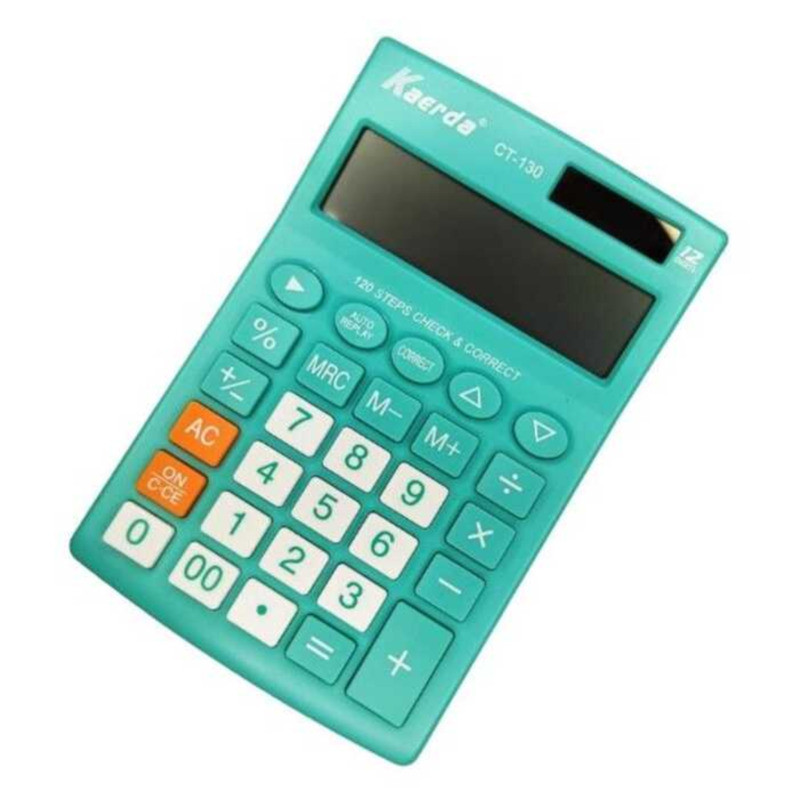 5 KAERDA Ct-130 Candy Colorful 120Steps CHECK & CORRECT CALCULATOR ...