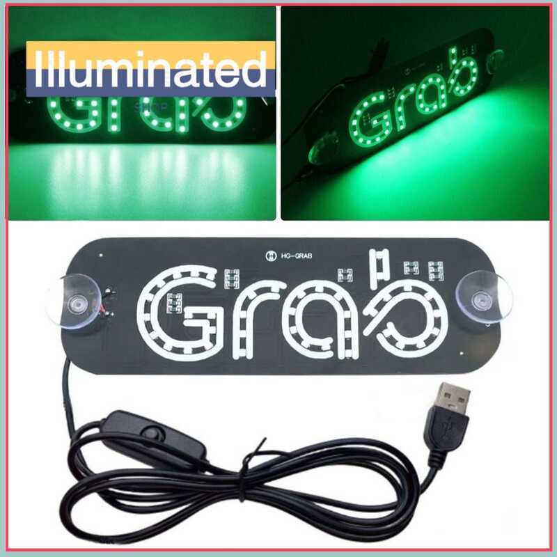 ILLUMINATED SHOP Panel Grab LED Taxi Light Signal Beacon 39Smd 2835 Car ...