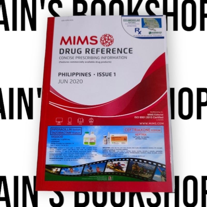 MIMS Drug Reference Issue 1 June 2020 | Shopee Philippines