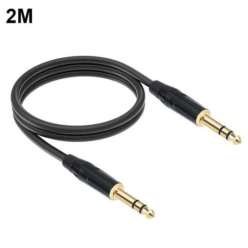 Inch 1/4 TRS Cable 1M 2M 3M 5M 10M Quarter Inch 1/4 TRS To TRS Stereo ...