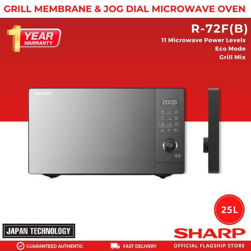 Sharp R-72F(B) 25 Liters Microwave Oven (Latest Model) C8d | Shopee ...