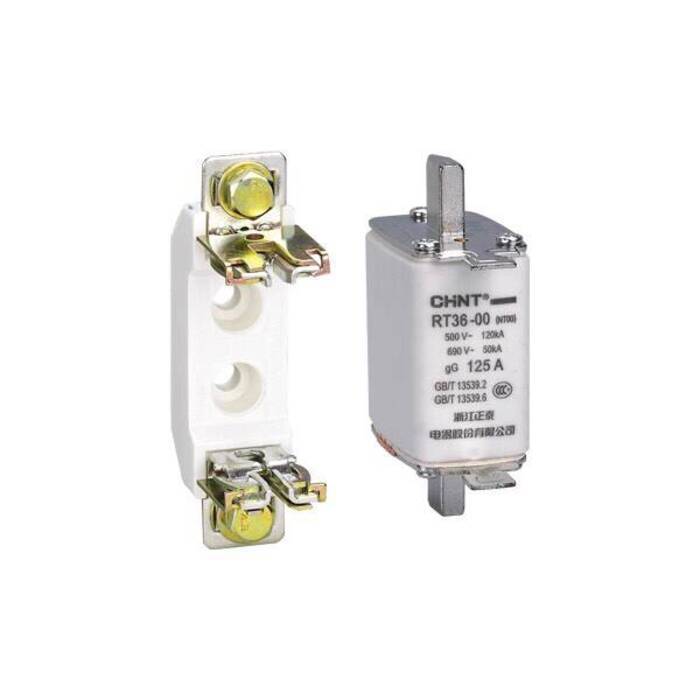 Chint Low Voltage Fuse Holder NT00 RT36-00 Knife Contact Fuse Base ...