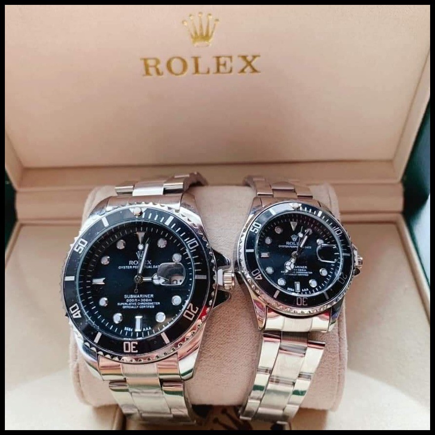 Fashion Rolex Like automatic second Watch couples men women accessories ...