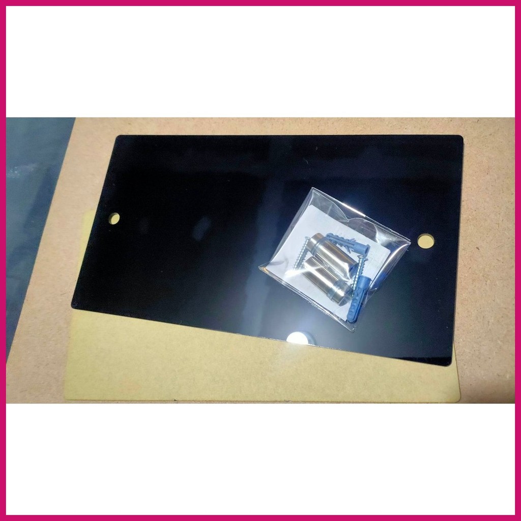 Acrylic 7x11 inches Houseplate (Bolts, Toks and Screw Included ...