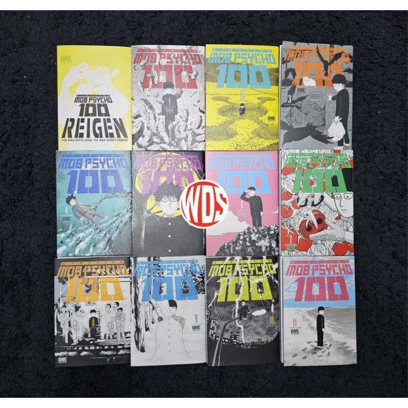 Manga : MOB PSYCHO 100 volume 1-13 + Reigen (English Version) | Shopee ...