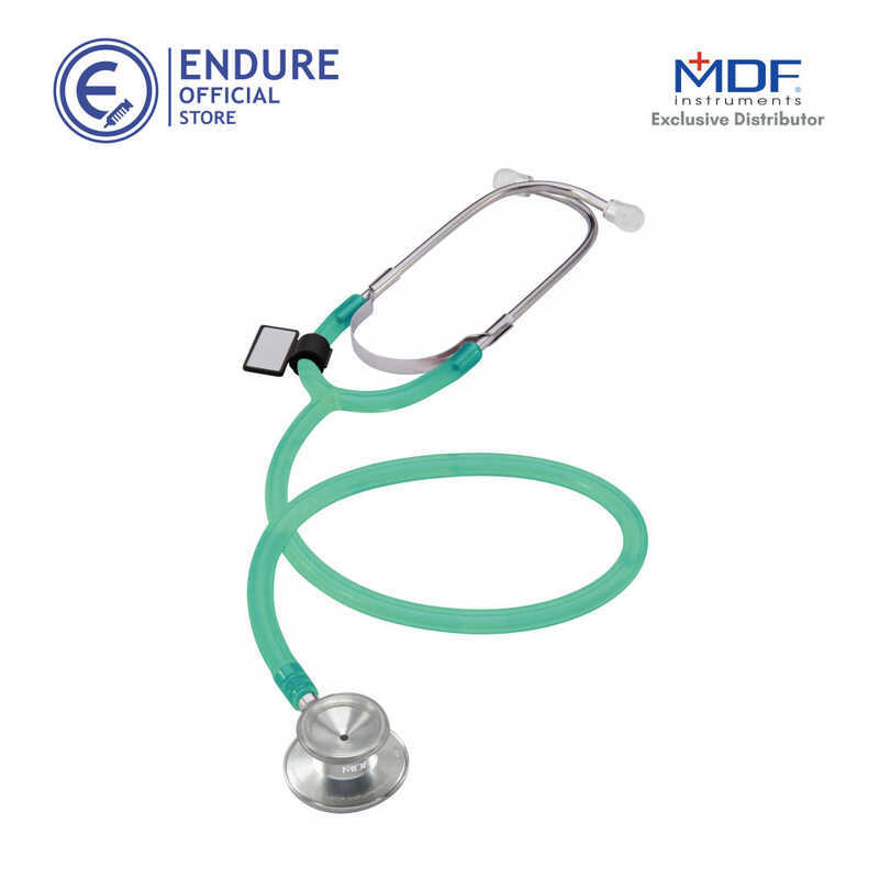 MDF Lightweight Stethoscope Mdf747-Ian (Translucent Green) Aef | Shopee ...