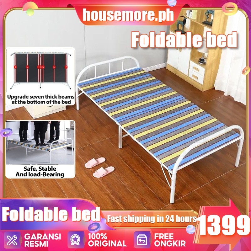 Folding Bed Portable Foldable Bed Save Space For Rooms Single Bed ...