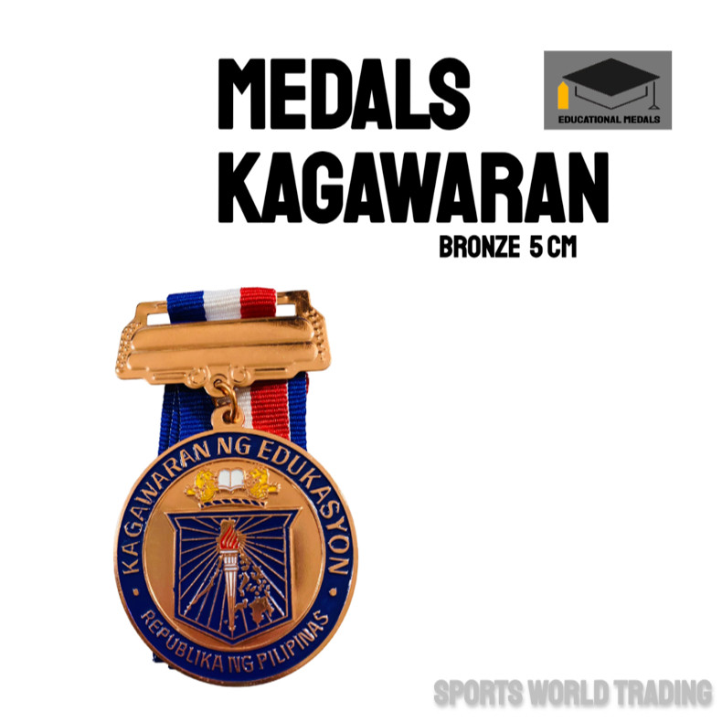 Medals Kagawaran 5cm Bronze ( 70 PCS PER ORDER ) | Shopee Philippines