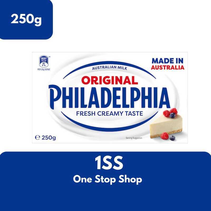 Philadelphia Original Cream Cheese, 250G 3 | Shopee Philippines