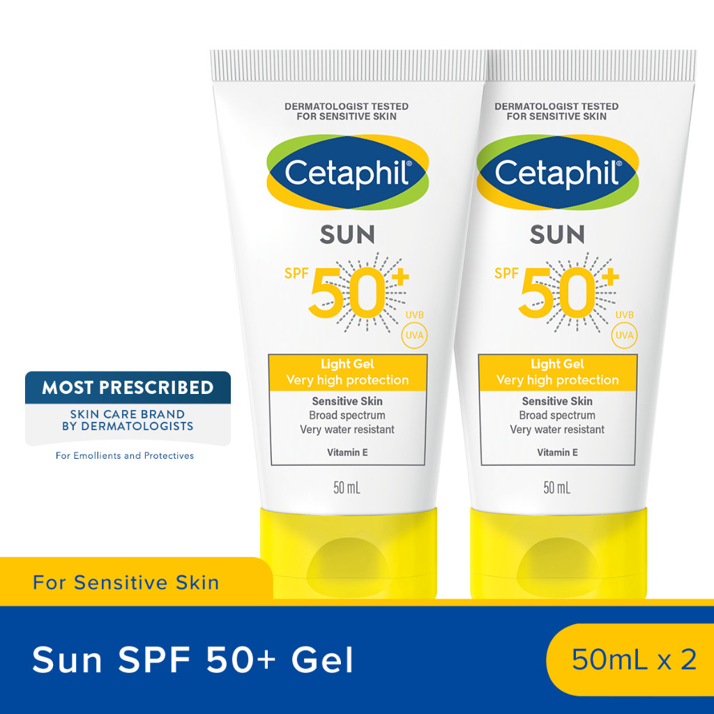 Cetaphil Sun SPF50+ Gel Twin Pack | Shopee Philippines